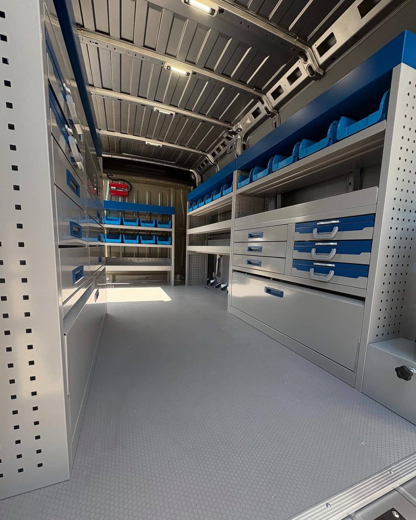 Internal Storage Systems | Anglian Vehicle Linings