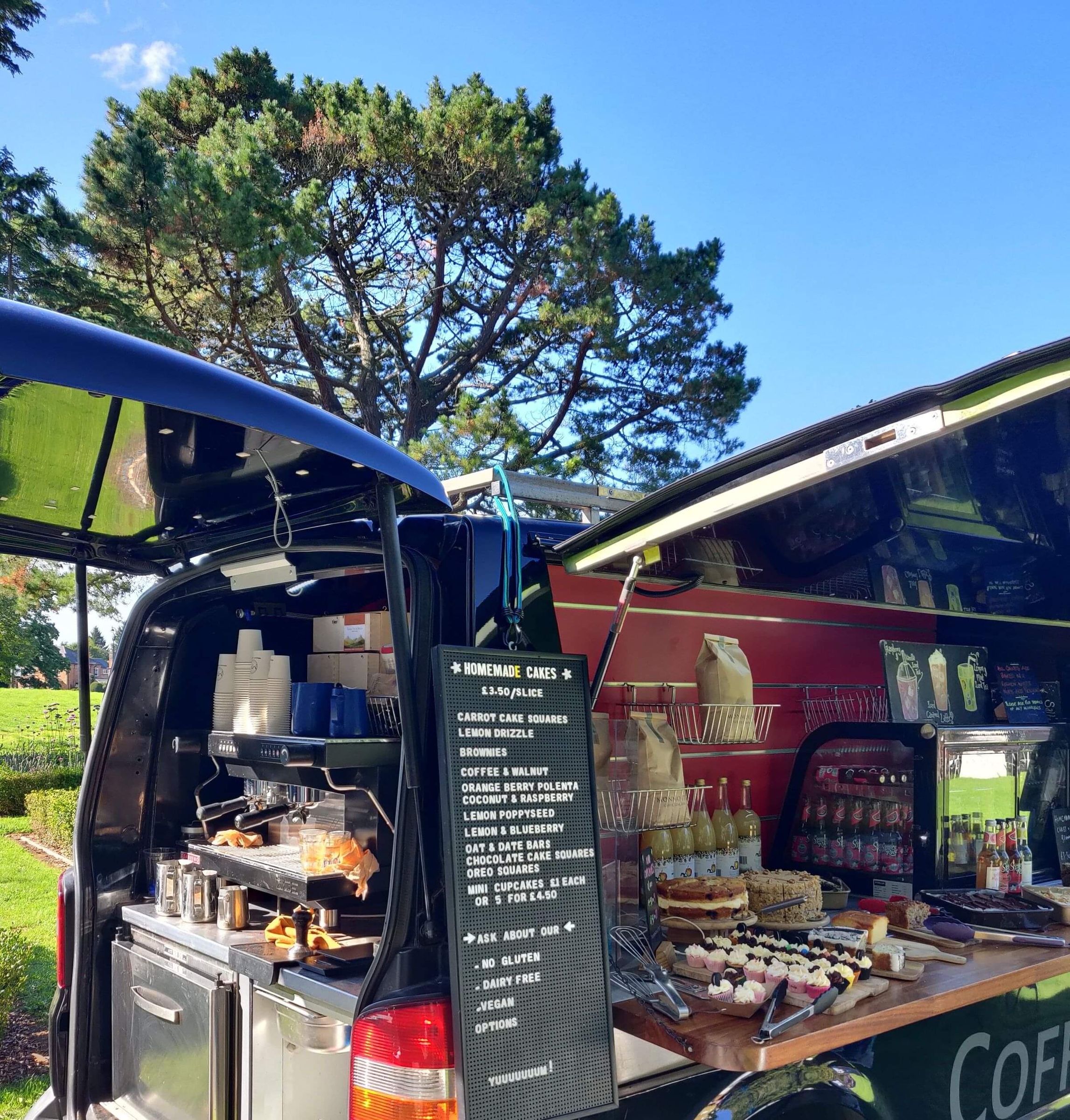 London coffee van hire | Miriam's Munchies