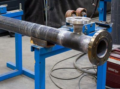 Fabrication of commercial gas pipework | Maybrick