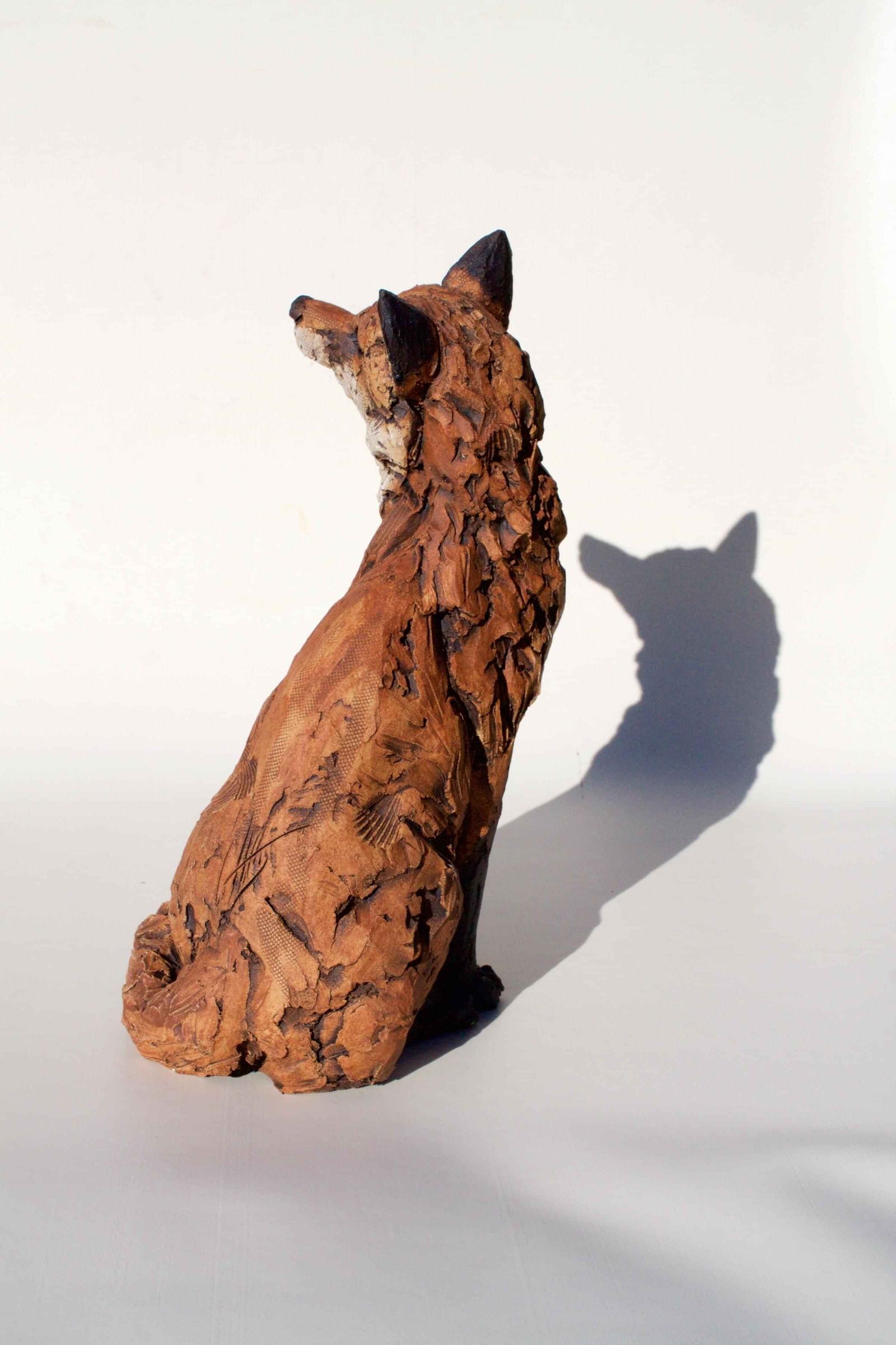 Foxes Seated | Simon Griffiths Sculpture
