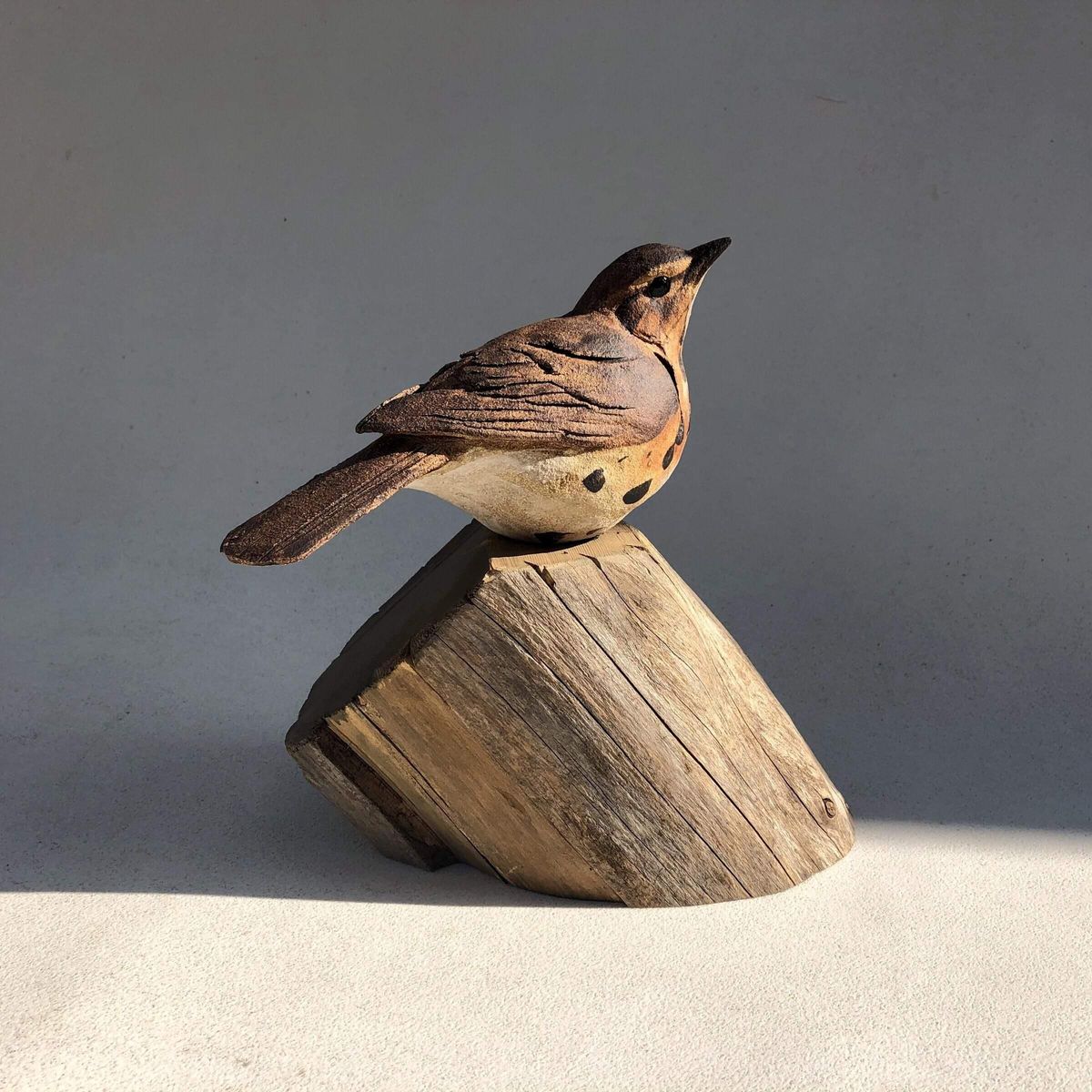 Thrush available now | Simon Griffiths Sculpture